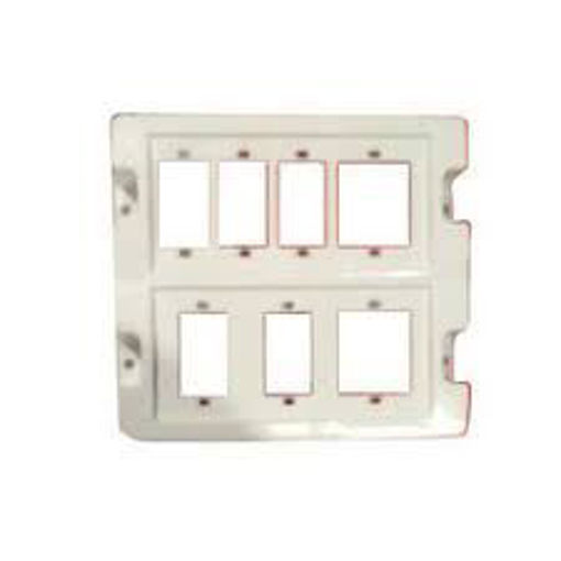 seven way Pvc Electrical open gang box-