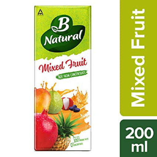 B Natural Mixed Fruit Juice & Fruit Drinks/ Cold Drink (200ml)-